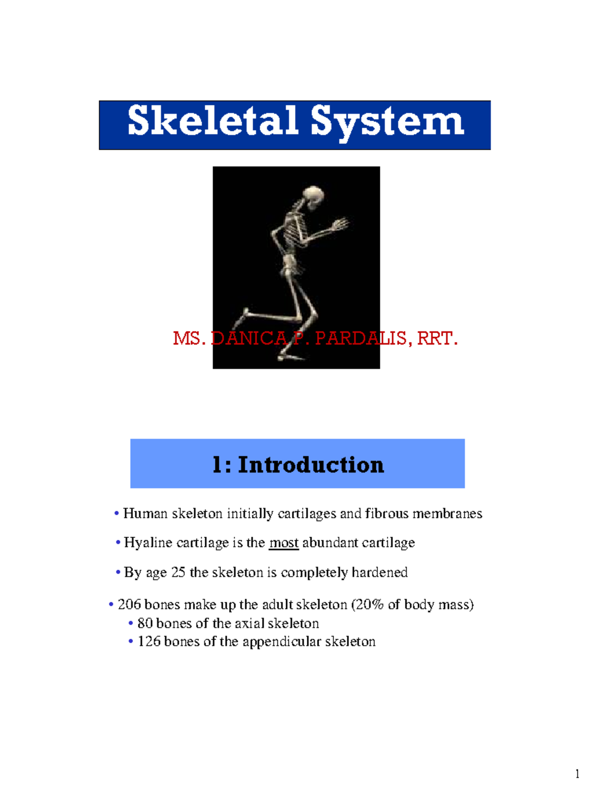 Chapter 6: Skeletal System Overview and Key Concepts - Studocu
