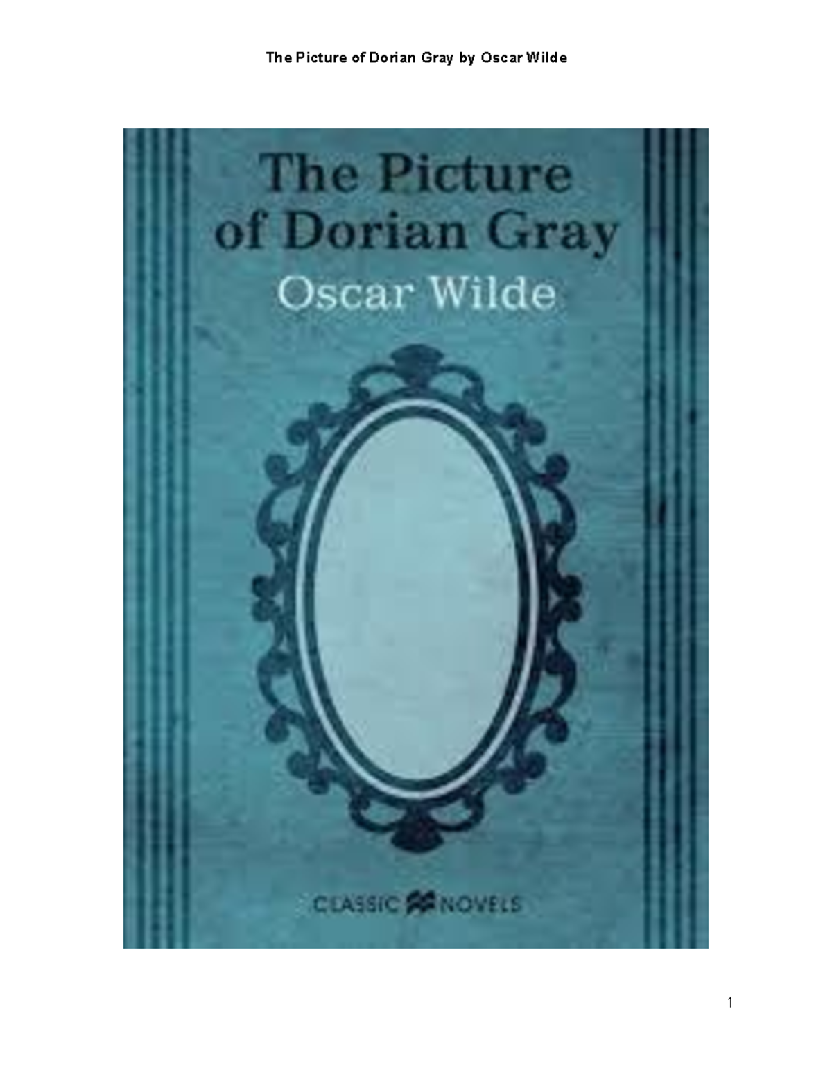 Dorian Gray Study Notes: Themes, Symbols, and Analysis - Studocu