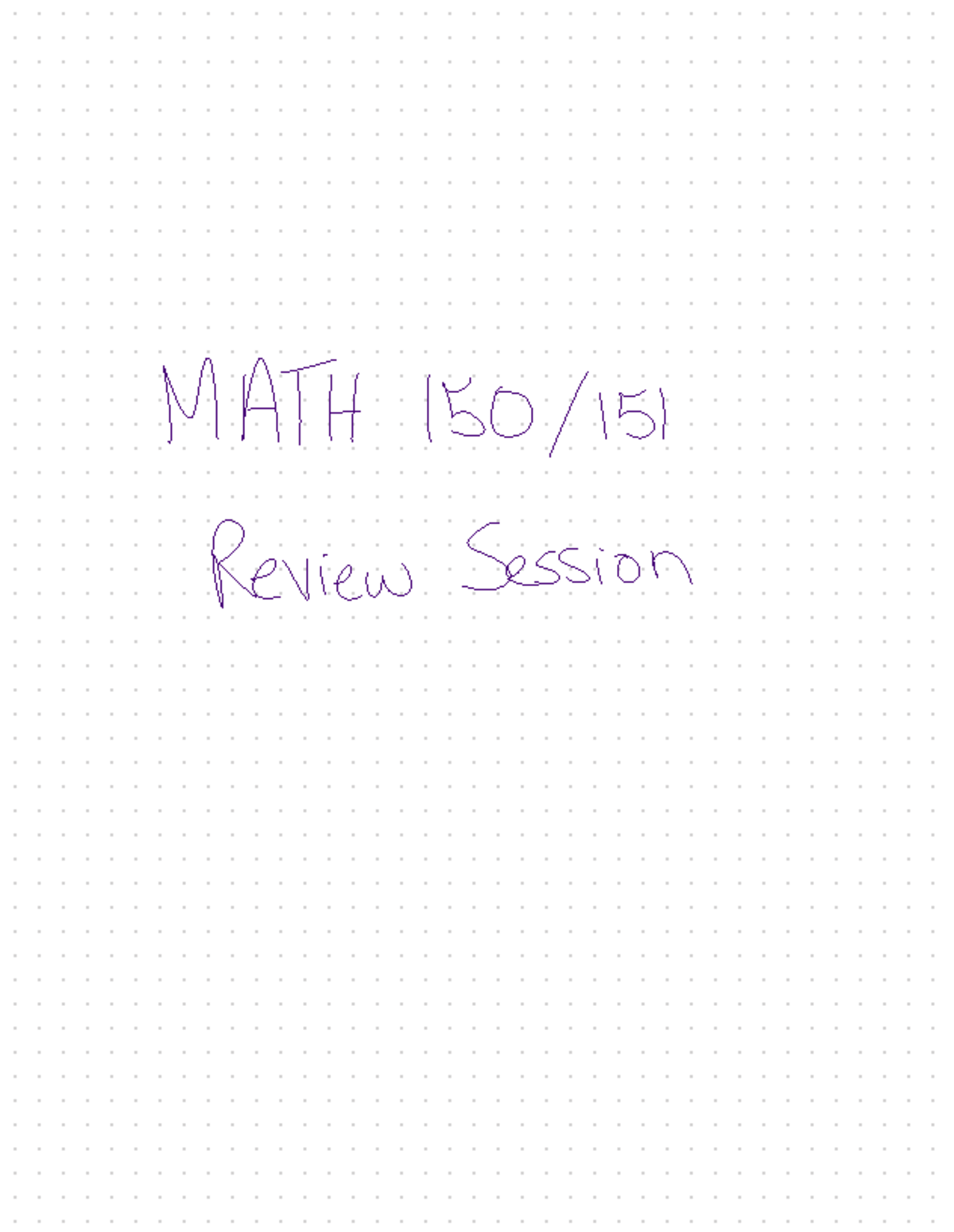 MATH Review Session: Derivatives, Optimization, and Curve Sketching ...
