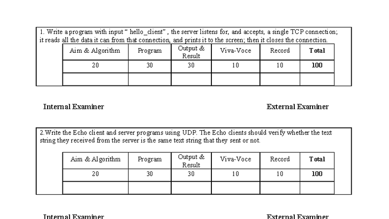 CS3591 Computer Networks Lab: Programming Exercises and Projects - Studocu
