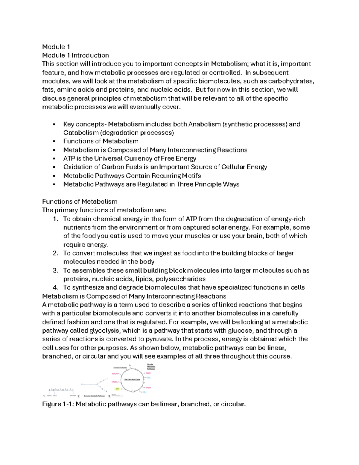 Mod1-7 bmsc 230 - notes/quiz - Module 1 Module 1 Introduction This ...