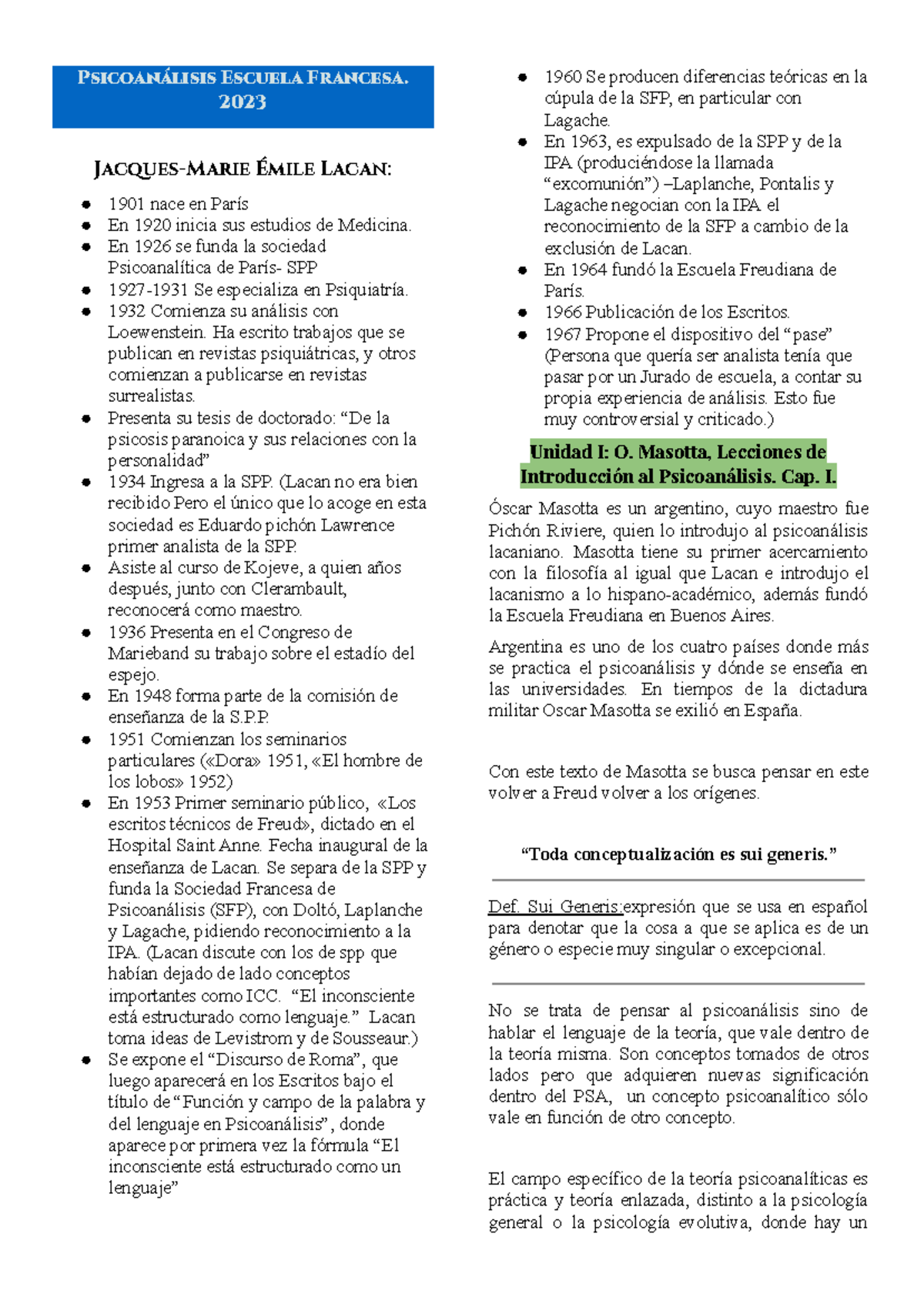 Resumen del Psicoanálisis Francés: Émile Lacan y sus Contribuciones ...
