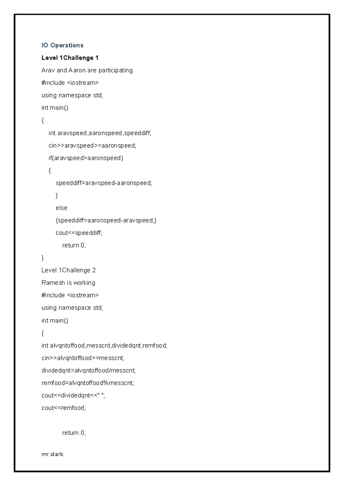 Python E-lab Report: Merged Exercises and Code Snippets - Studocu
