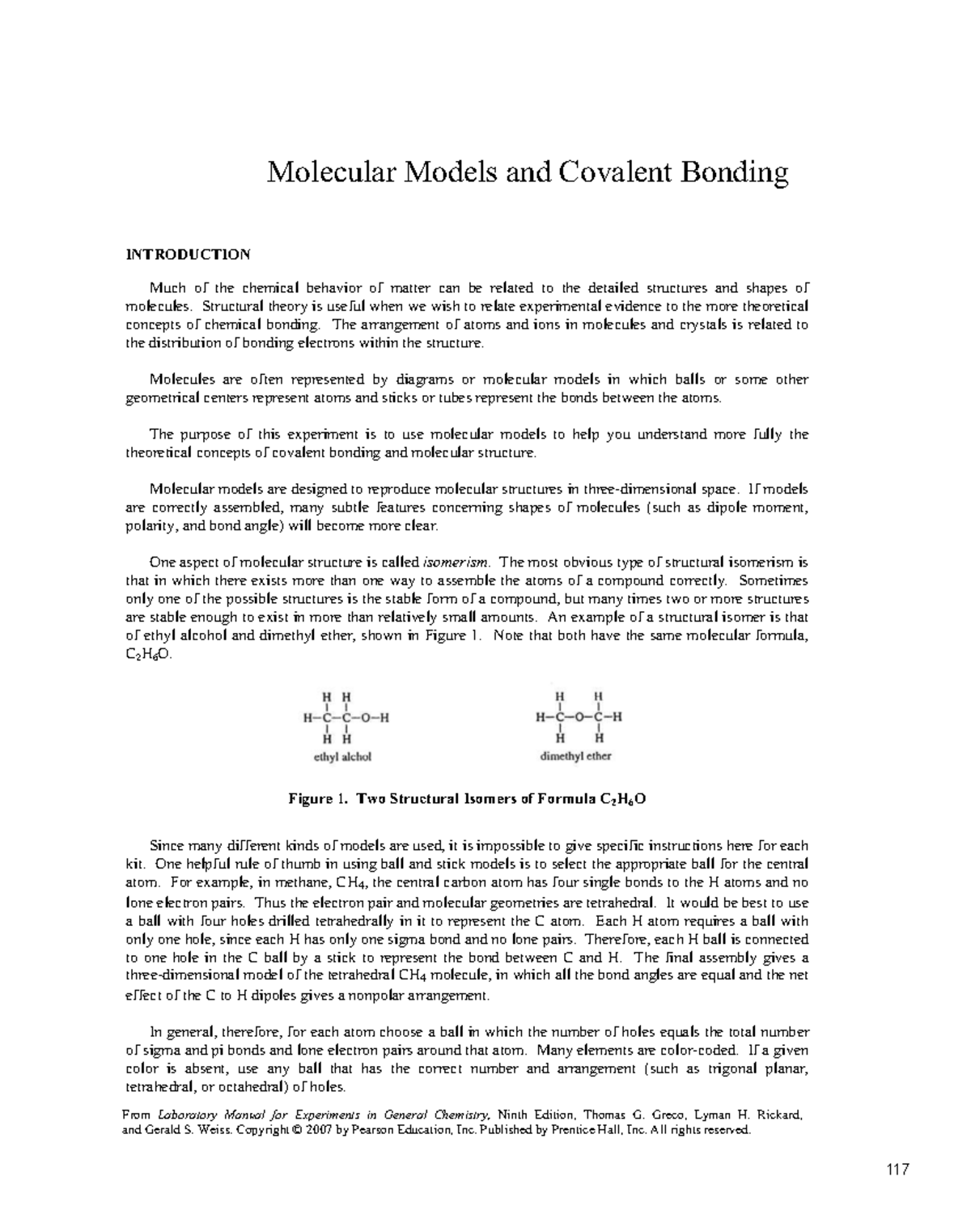 Molecular Models & Covalent Bonding: Understanding Structures ...