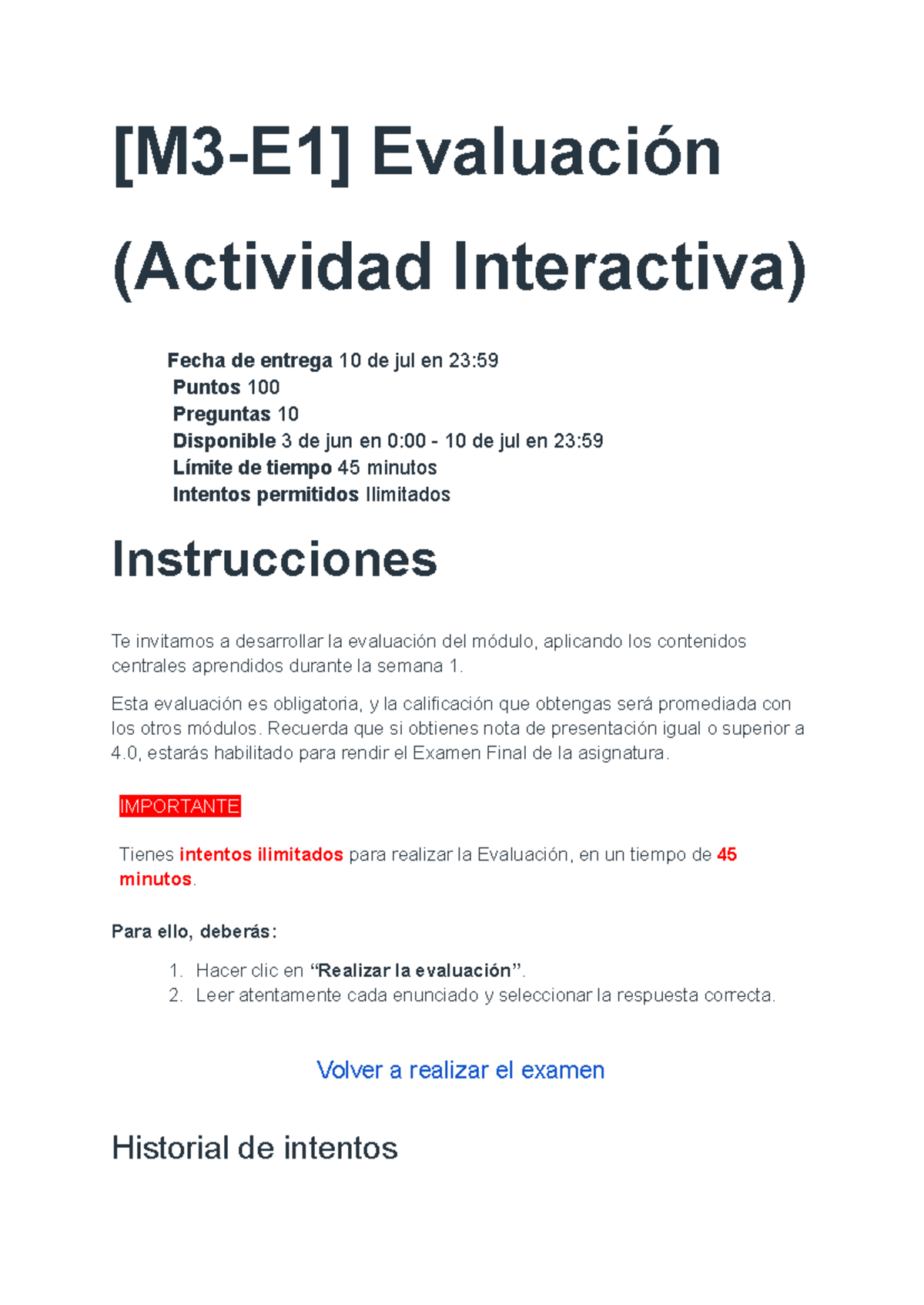 [M3-E1] Evaluación Interactiva sobre el Modelo CAPM y Riesgo - Studocu