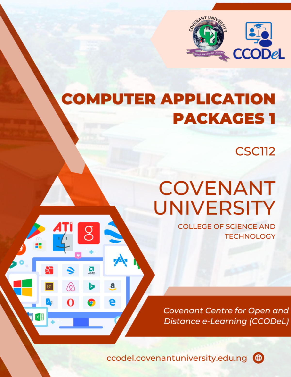 CSC112 Computer Application Packages 1 - Final Course Manual Overview ...