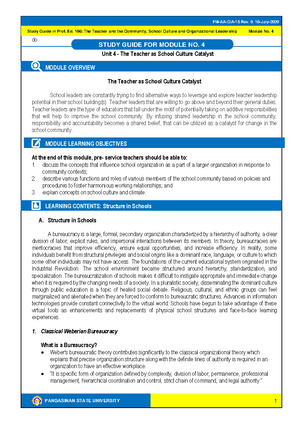 PROF ED 106 SG 3 - Prof. Mitzy Macaraeg - Unit 3 - The Teacher and the ...