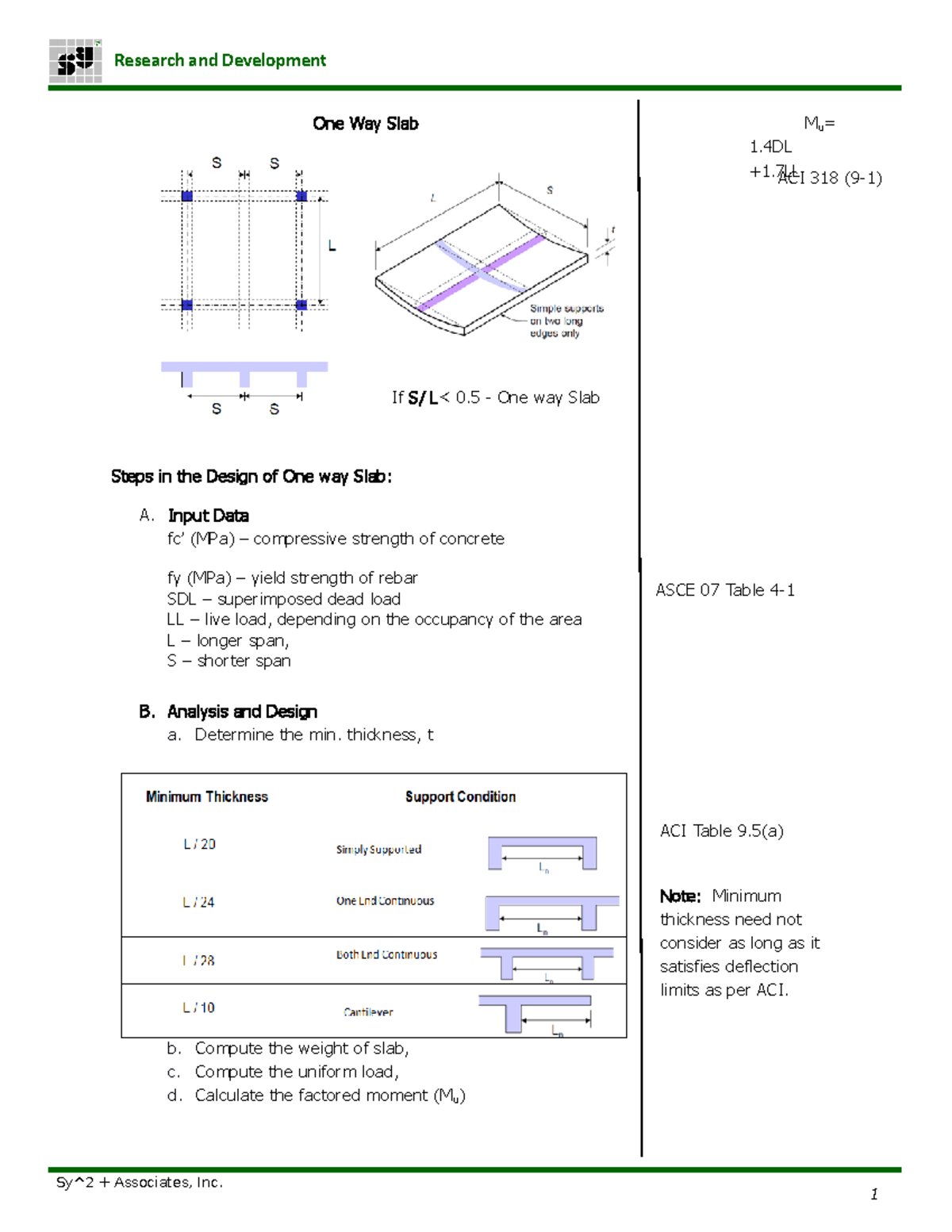 11. One-Way Slab Design Guide for Structural Engineering Students - Studocu