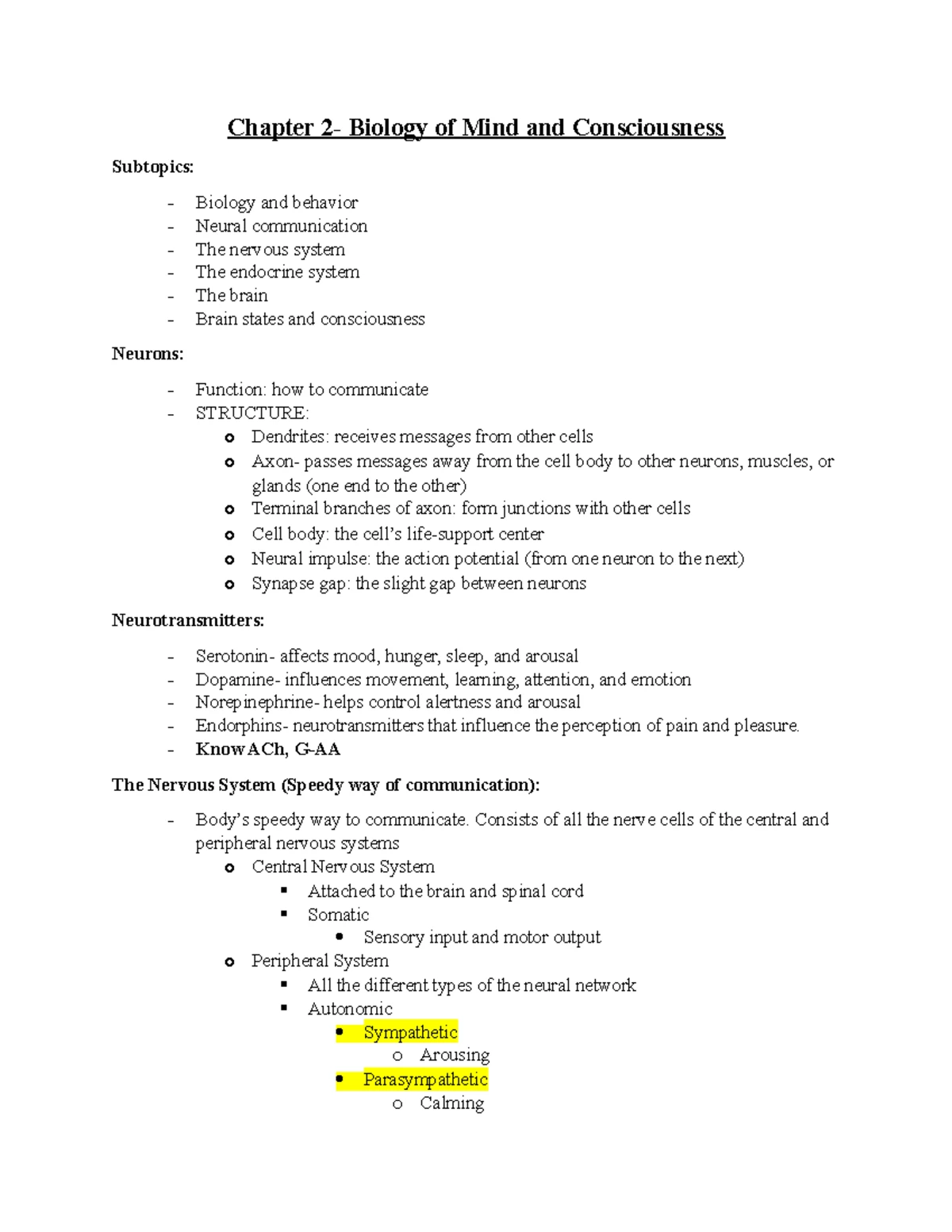 Psych - Week 2 notes - An example of unconditional positive regard ...