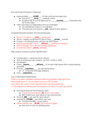 Chapter 11 Police Discretion - Chapter 11: Police Discretion Police ...