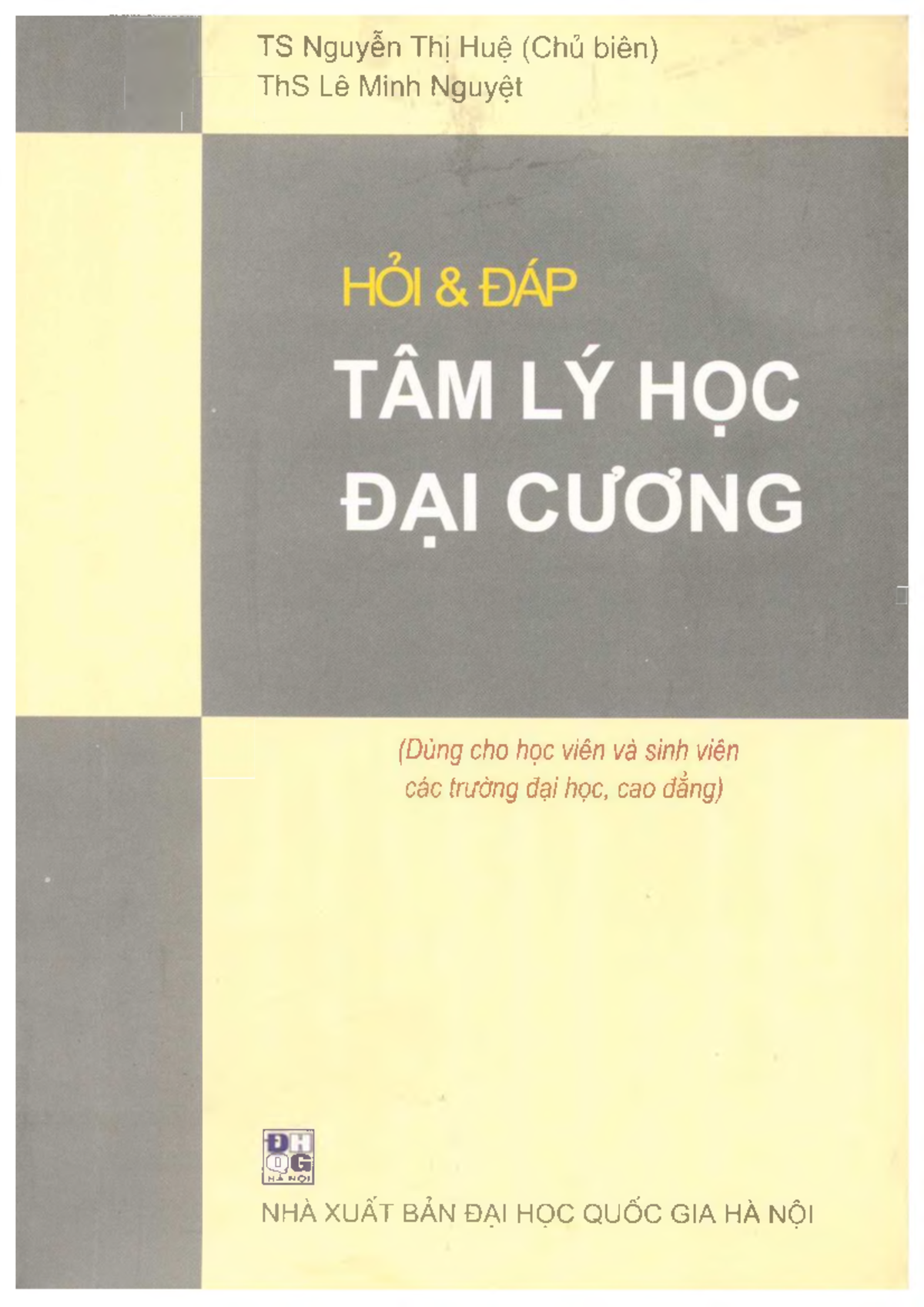Hoi dap Tam ly hoc dai cuong - Nguyen Thi Hue Pham Minh Nguyet - 155 ...