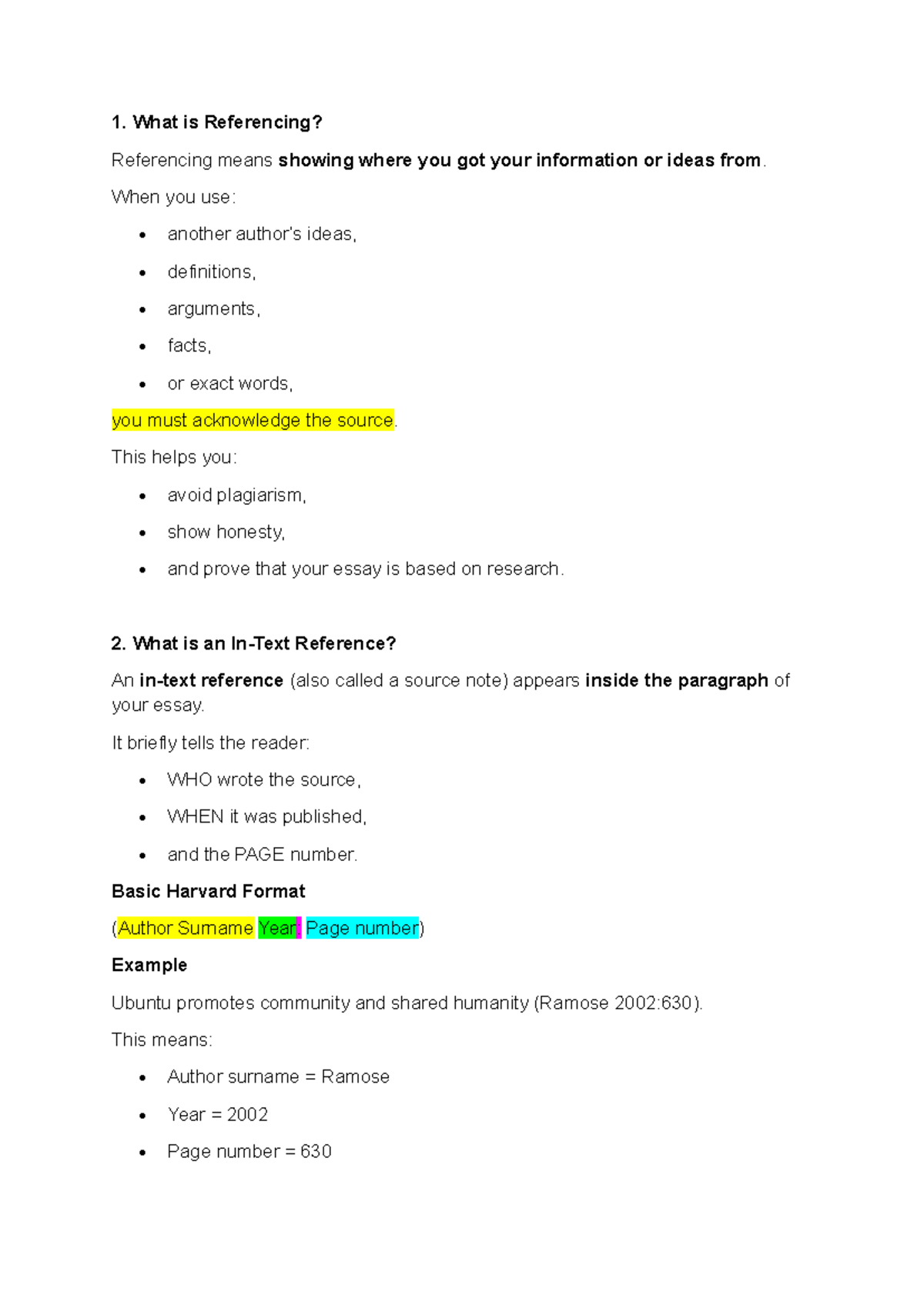 Referencing in Philosophy: Guidelines and Best Practices - Studocu