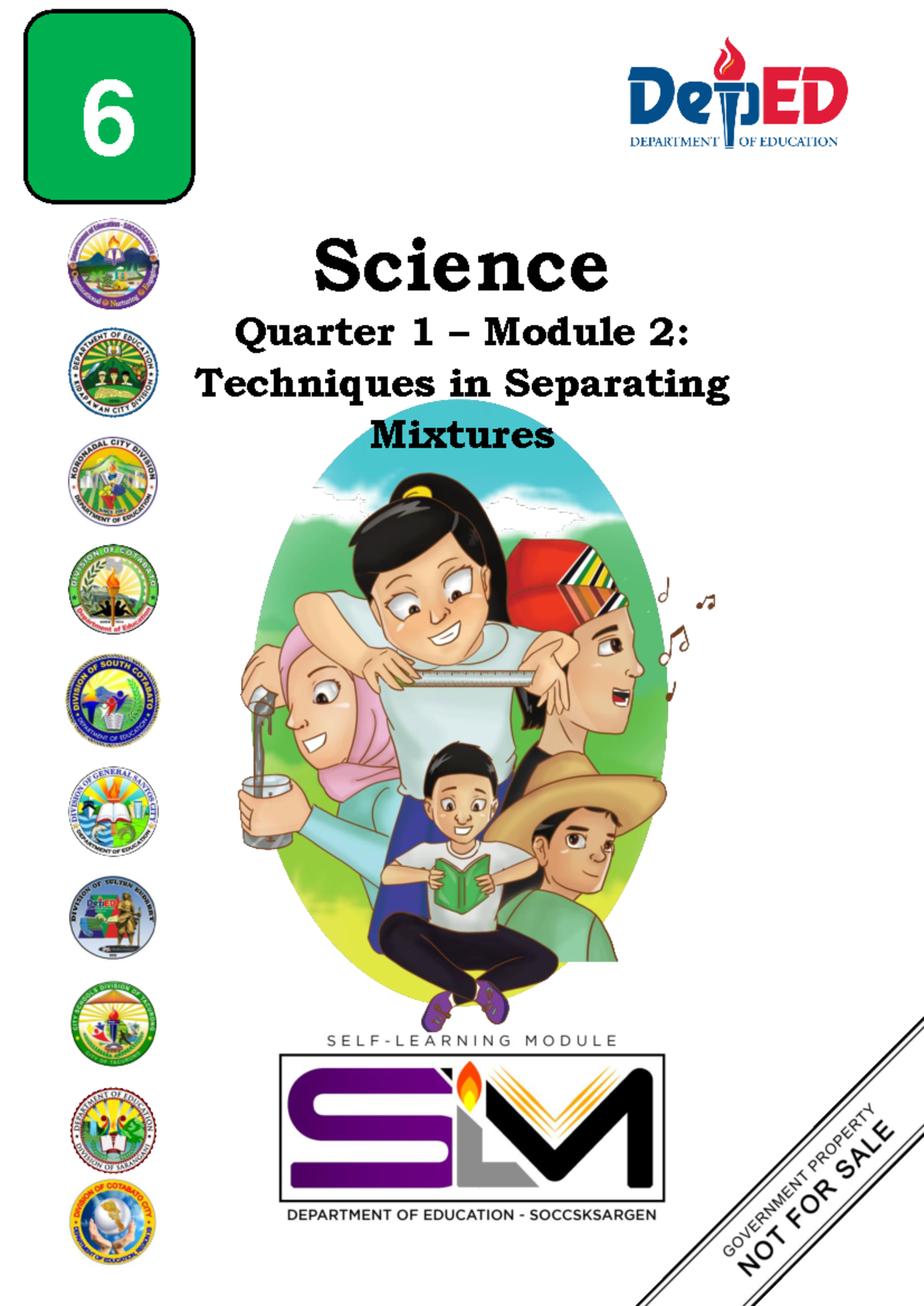 S6MT-1Q-MELC2-SLM: Techniques in Separating Mixtures - Grade 6 Module - Studocu