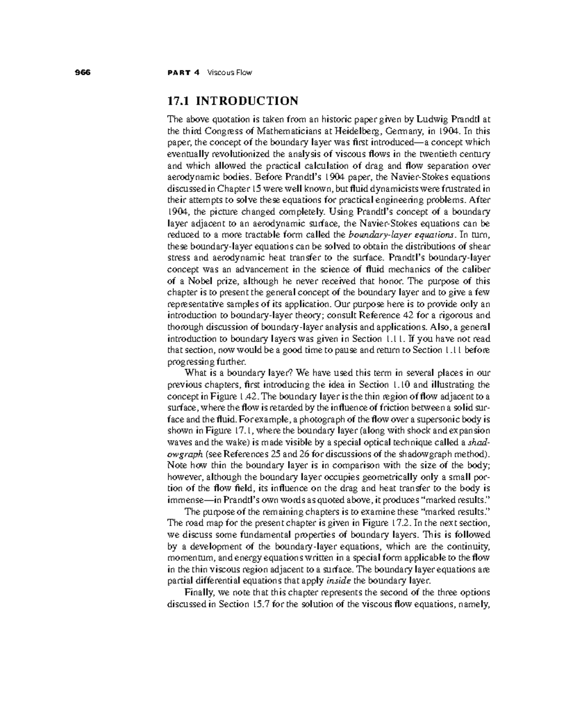 Fundamentals of Aerodynamics: Viscous Flow & Boundary Layers (966 ...