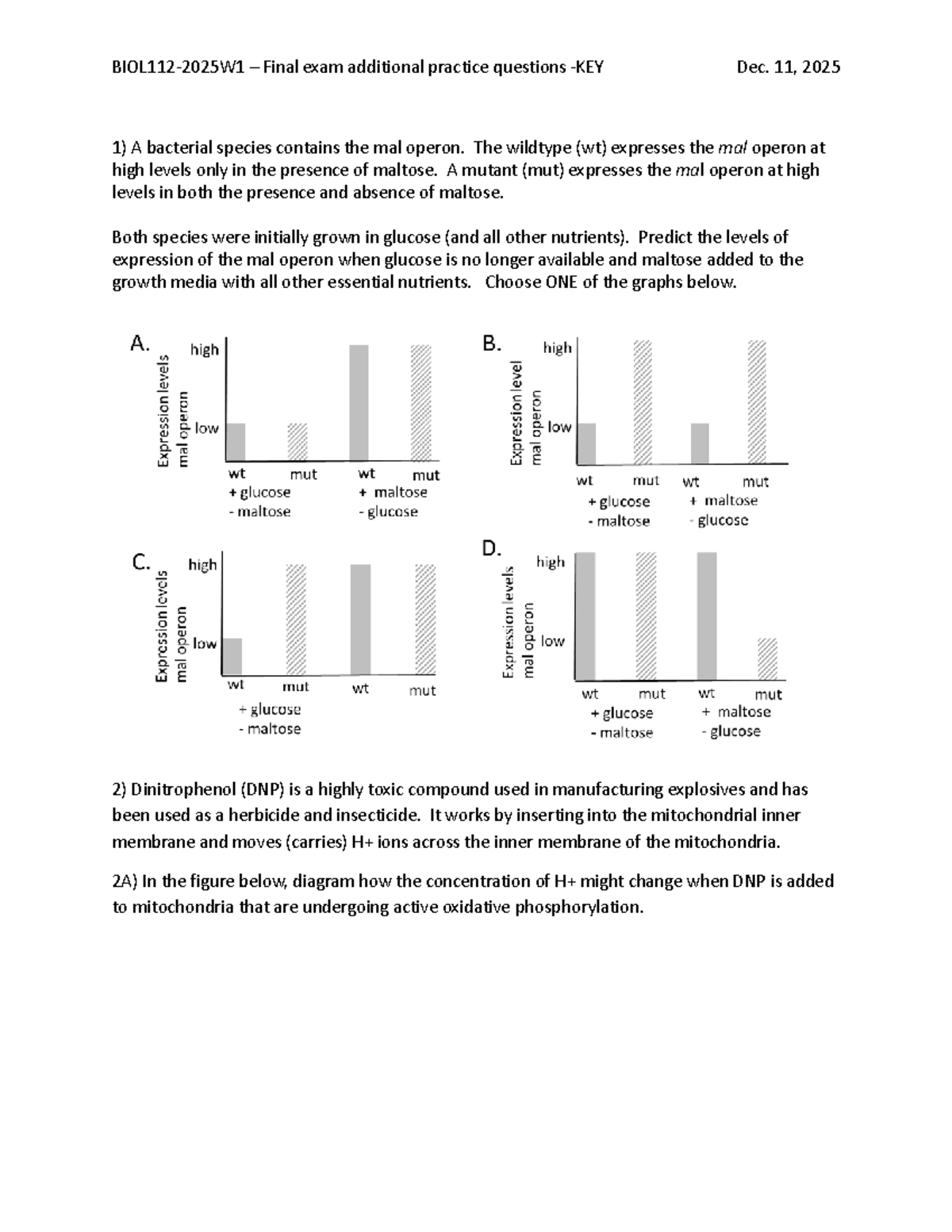 Final Exam Practice Questions 2025W1 - Couch - Studocu