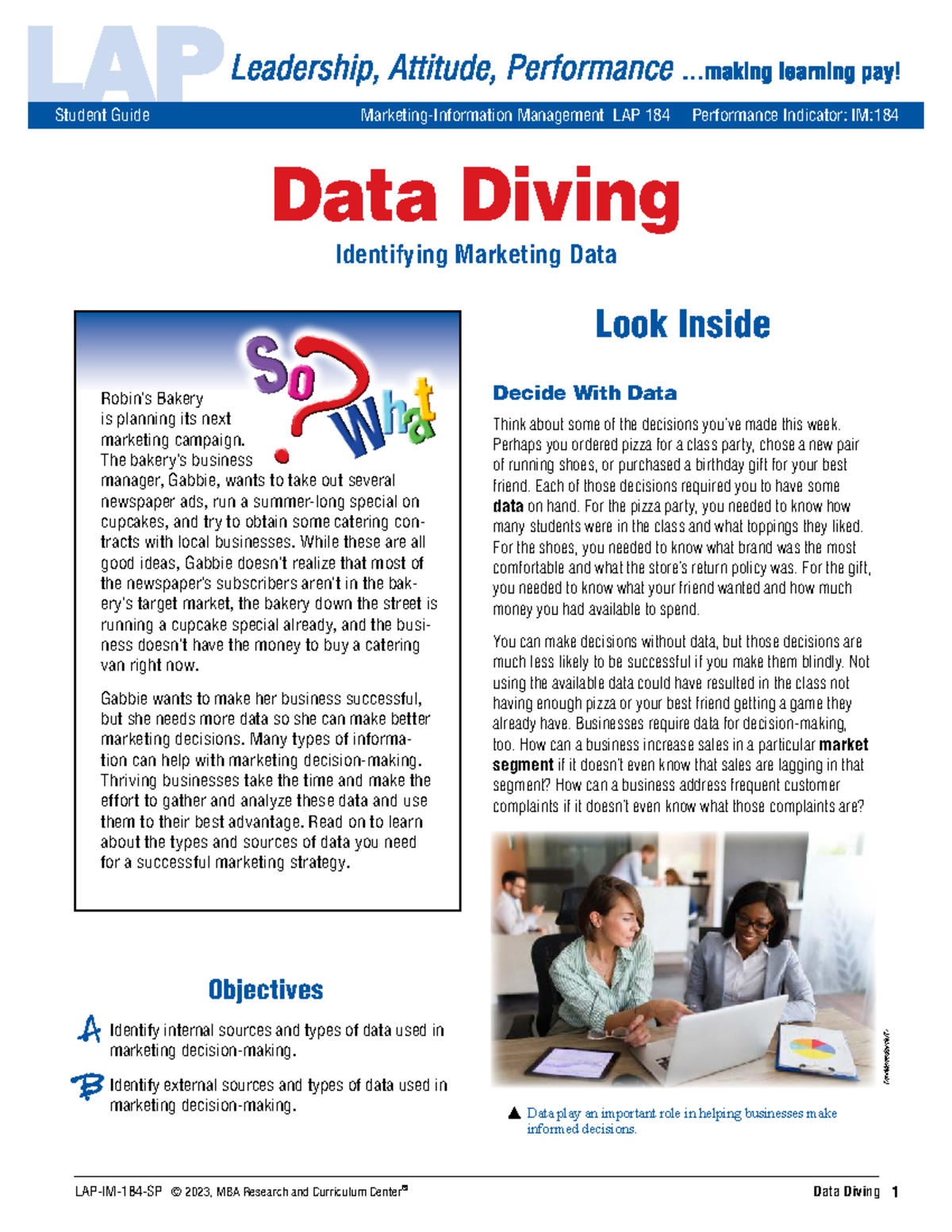Data Diving: Marketing Insights and Strategies for IM:184 Management ...