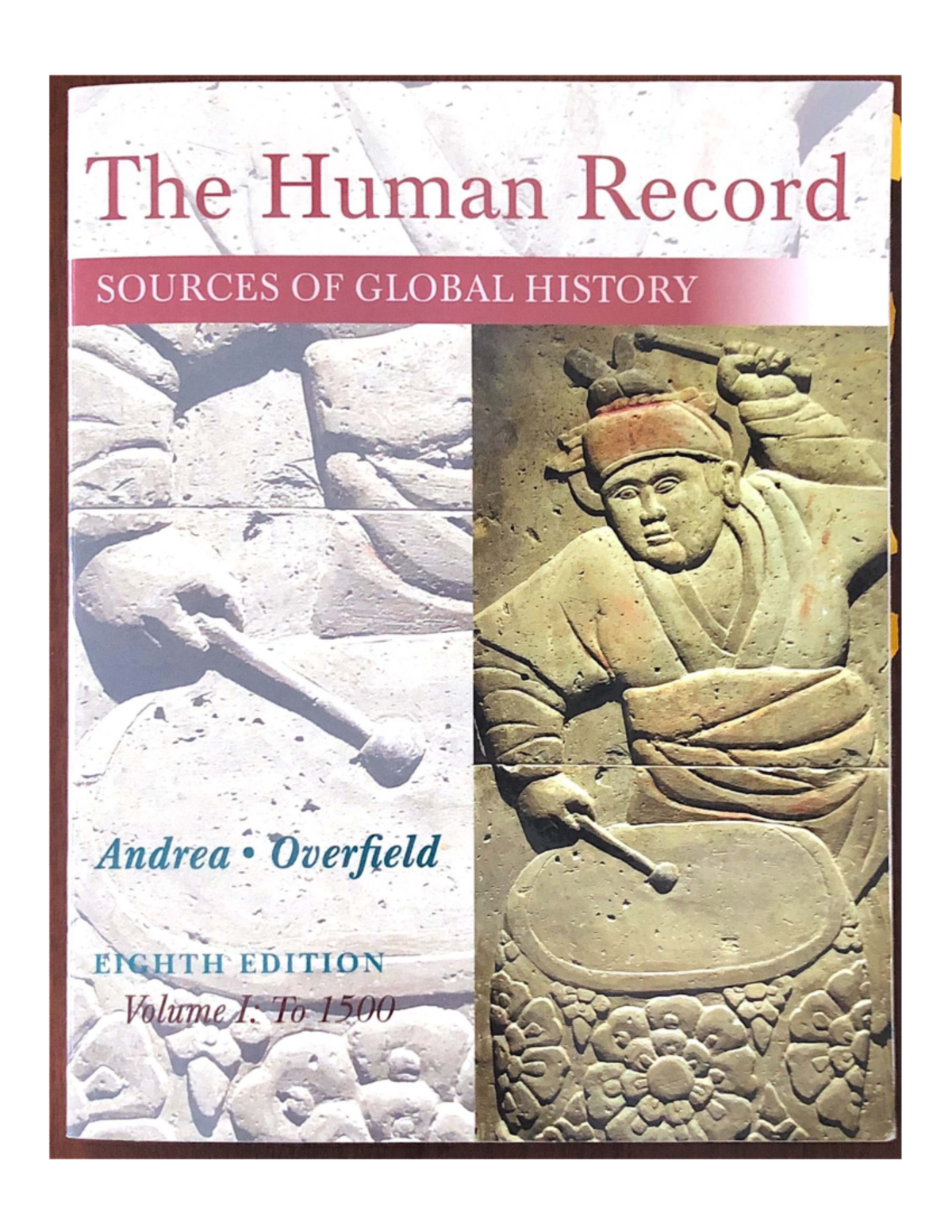 The Human Record: Sources of Global History, Vol. I (To 1500) - Week 2 ...