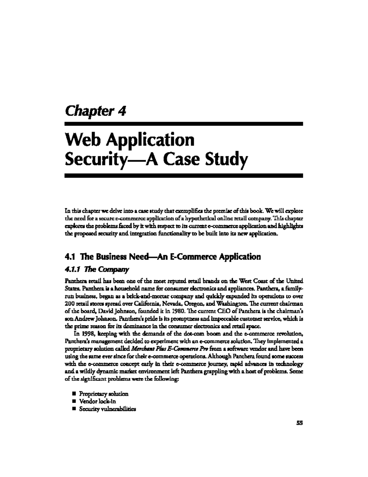 Chapter 4: Web Application Security Case Study (CS101) - Studocu