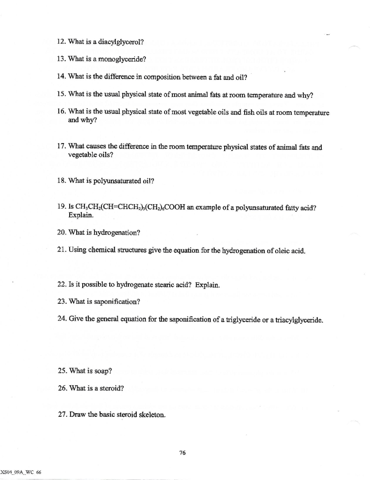 Cholesterol Experiment: Understanding Fats, Oils, and Saponification ...