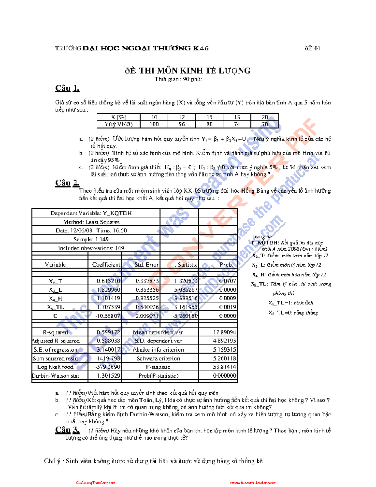 Kinh-te-luong mai-thi-phuong de -on-ta p-5 - [cuuduongthancong - Dependent Variable: Y_KQTDH ...