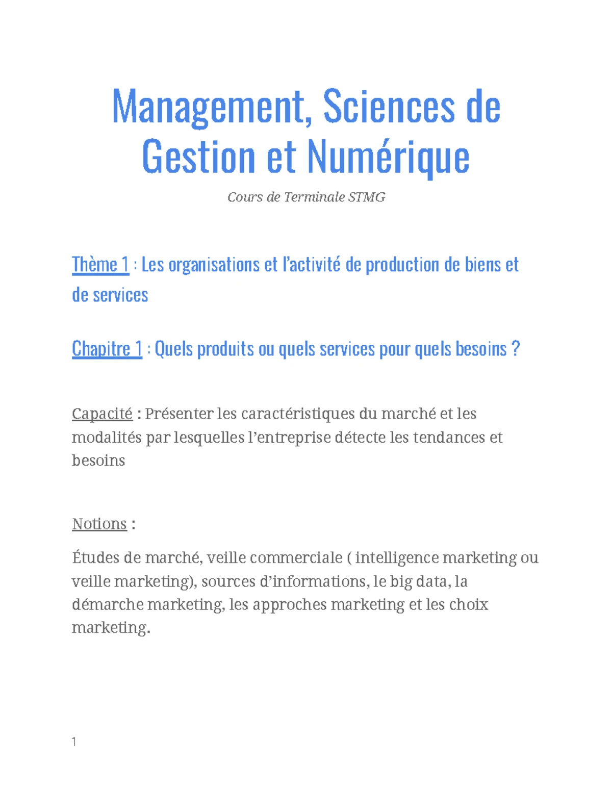 Méthodologie Complète du Grand Oral - Bac STMG (Exemples et ...