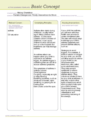 Advance directives - ati template - ACTIVE LEARNING TEMPLATES Basic ...