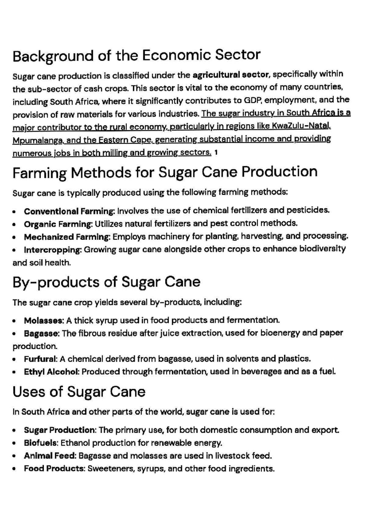 Mind the Gap Grade 12 Geography Study Guide: Economic Geography Notes ...