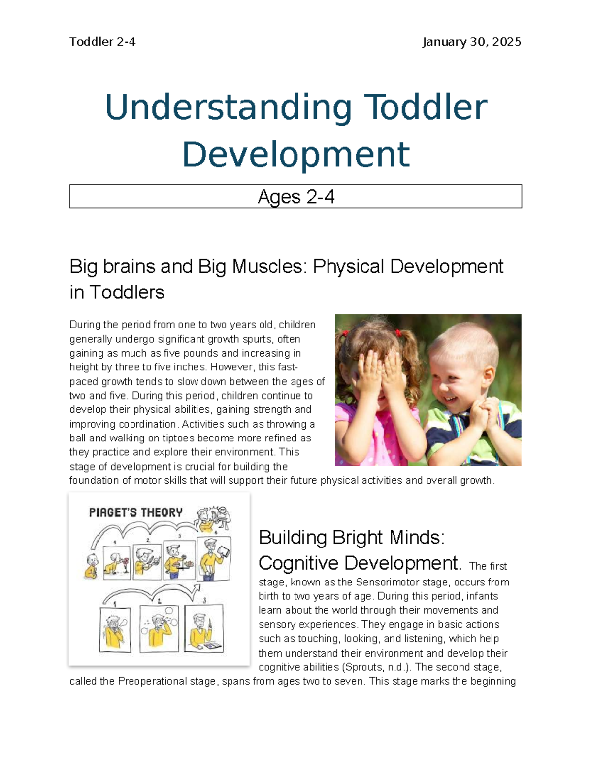 Understanding Toddler Development: Growth, Cognition, and Theories ...