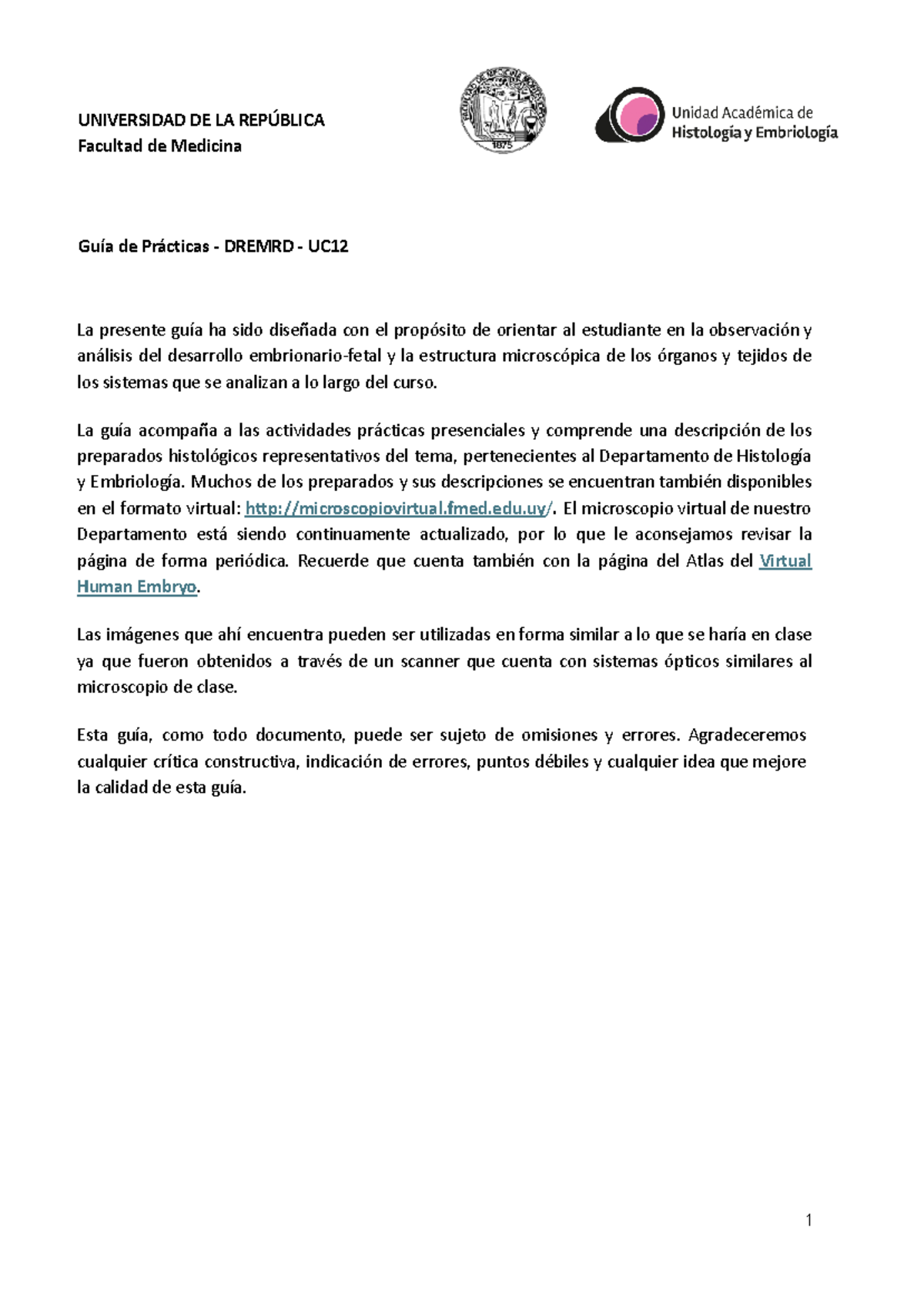 PRÁ Ctico 2025 Desarrollo del Sistema nervioso y órganos de los ...