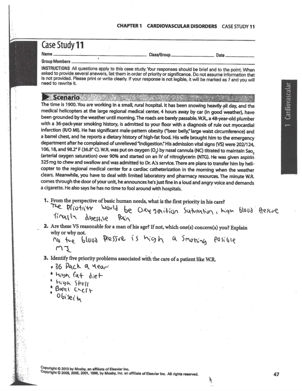 Chapter 21 - NUR1211 - Studocu