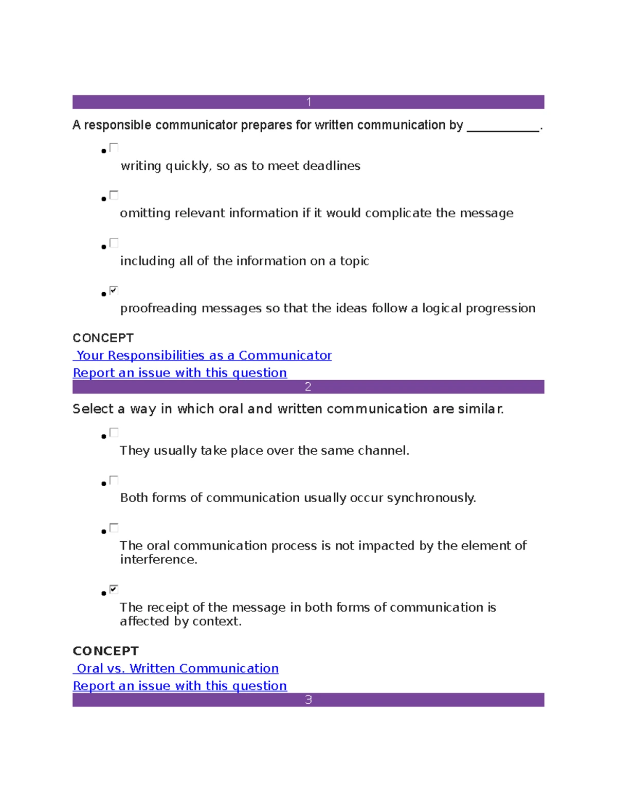 Unit1 - Unit 1 Milestone - 1 CONCEPT → Components of Communication 2 ...