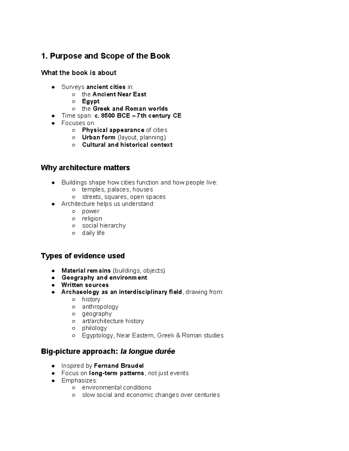 Ancient Cities: Understanding Urban Development in ANTH 101 - Studocu
