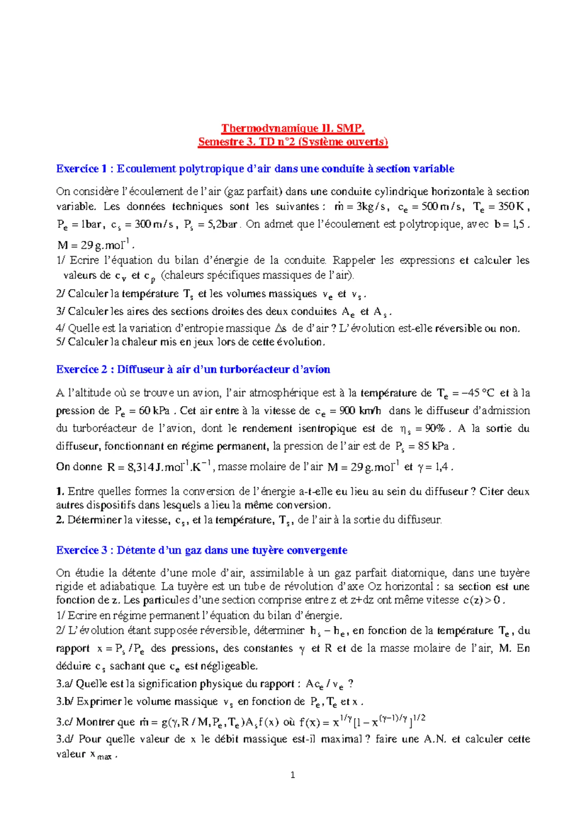 Corrigé-série 1-Ex1 magnétostatisme - TD -Nº 1- Magnétostatique SMPC-S3 : 2020- Exercice 1 ...