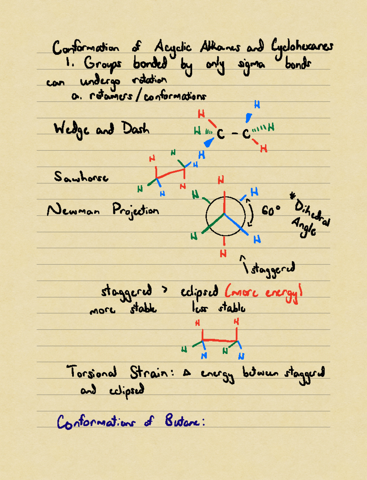 Ch - Anwar Beshir - Acyclic Alkanes and Cyclohexane Conformation of 1 ...