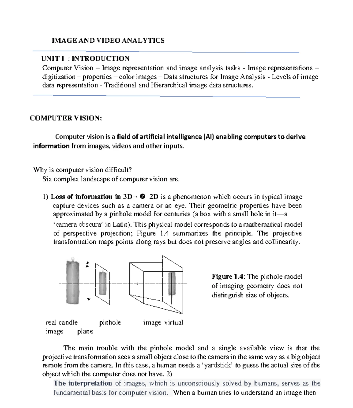 CCS349 Image AND Video Analysis LAB Manual - 1 that computes the T ...