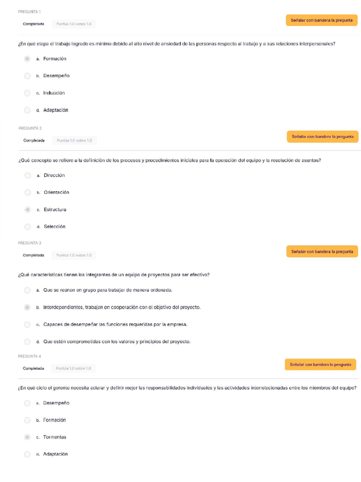 Examen Semana 1: Factor Humano en la Administración de Proyectos - Studocu