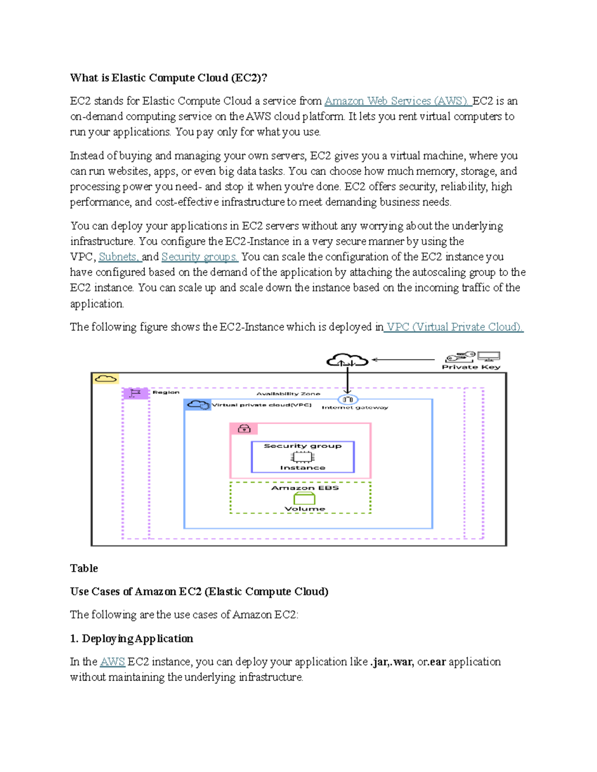 Cloud Computing UNIT 2 - CC Notes: Understanding EC2 and GCP - Studocu