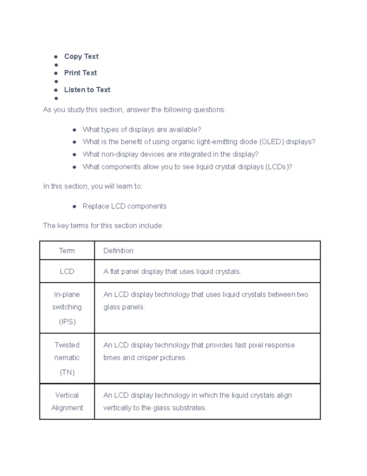 Mobile Device Displays & Components Overview (CompTIA A+ 220-1101 ...