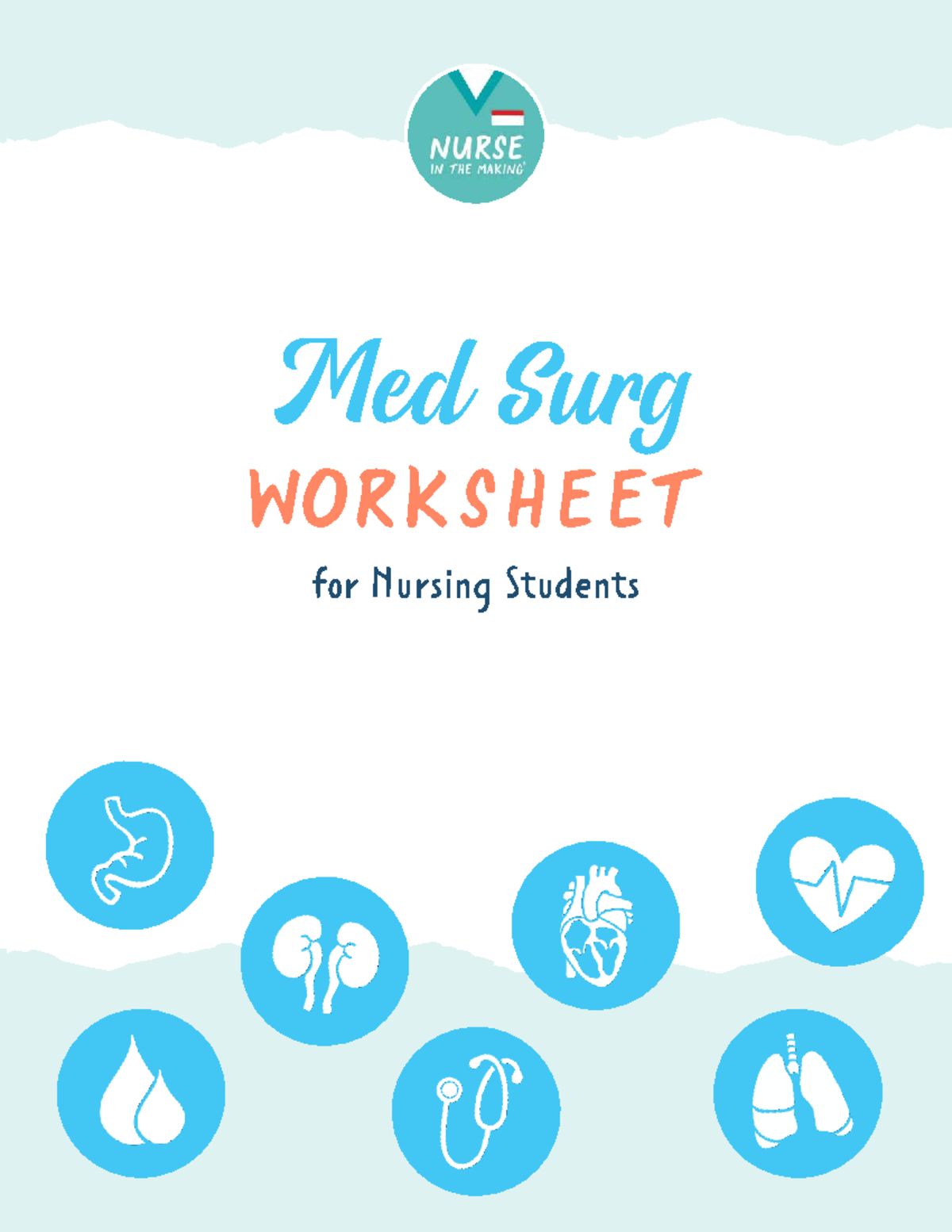 FREE Med Surg Worksheet L2: Medical Terminology & Disease Matching ...