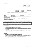 INF1505 Practice materials - Unisa - Studocu