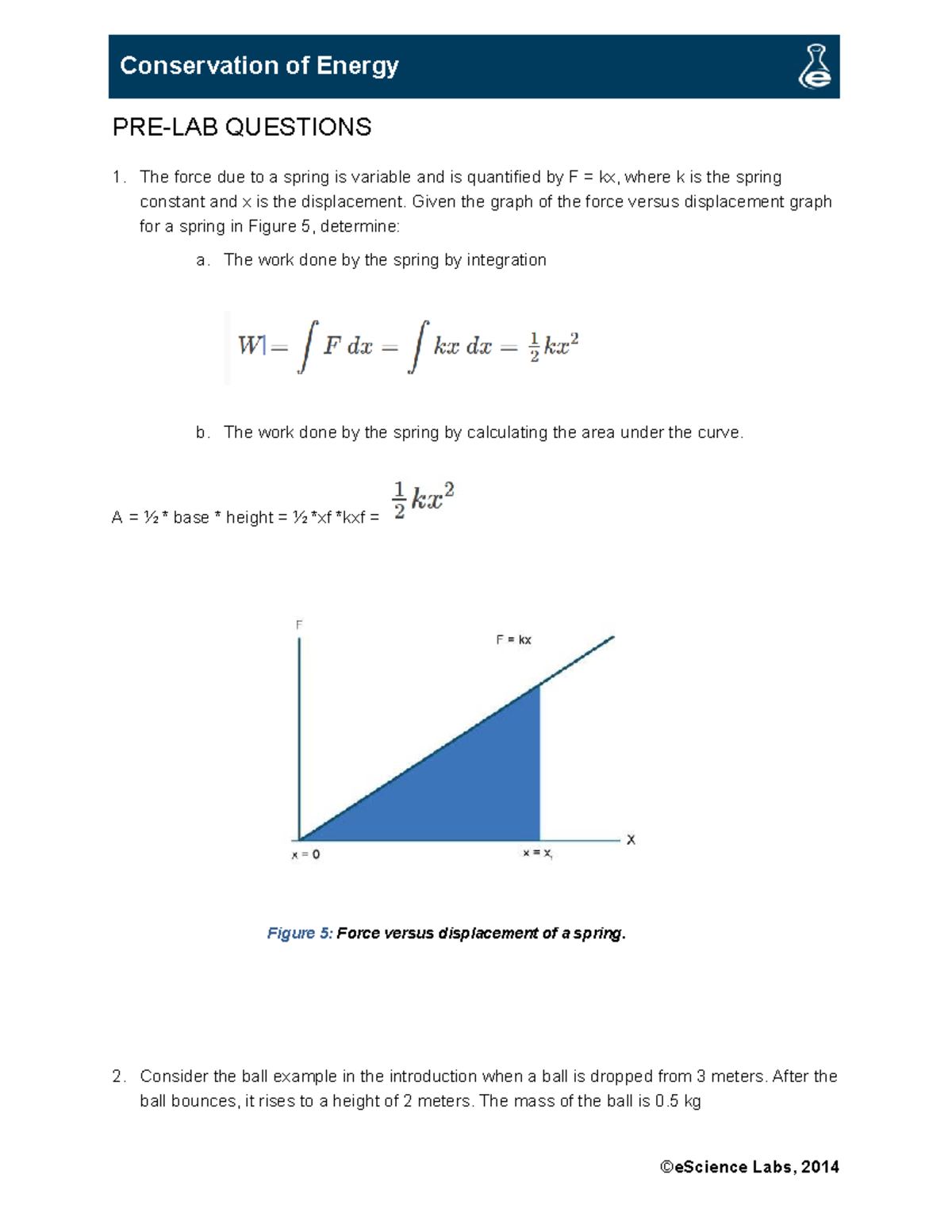 Module 3 Lab 9: Work and Energy Calculations Workbook - Studocu