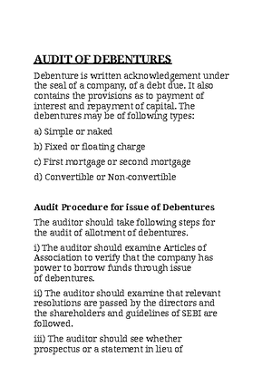 [Solved] Explain the significance and contents of an Audit Programme - Auditing (CO 1641) - Studocu