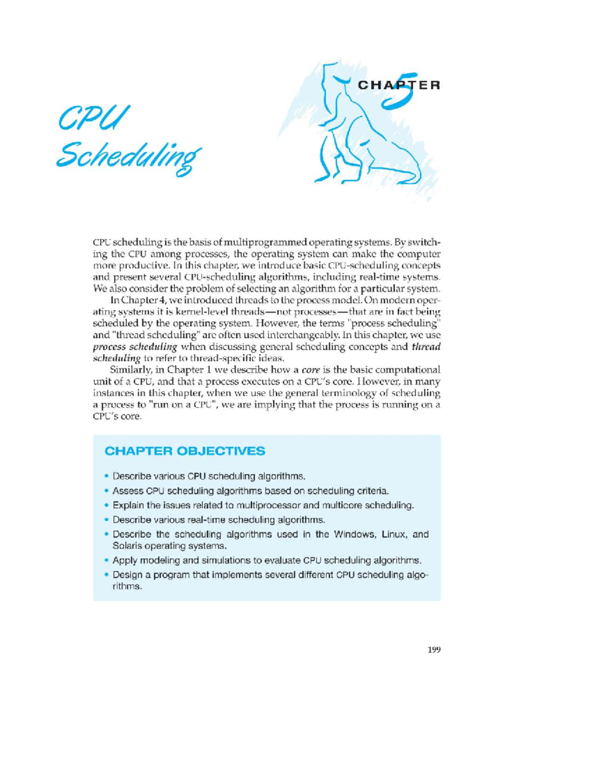 CHAPTER 5 CPU Scheduling: Concepts and Algorithms Overview - Studocu