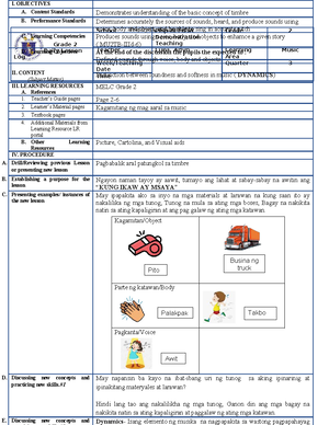 Lesson Plan in Adverbs of Manner - DETAILED LESSON PLAN IN ENGLISH 3 ...