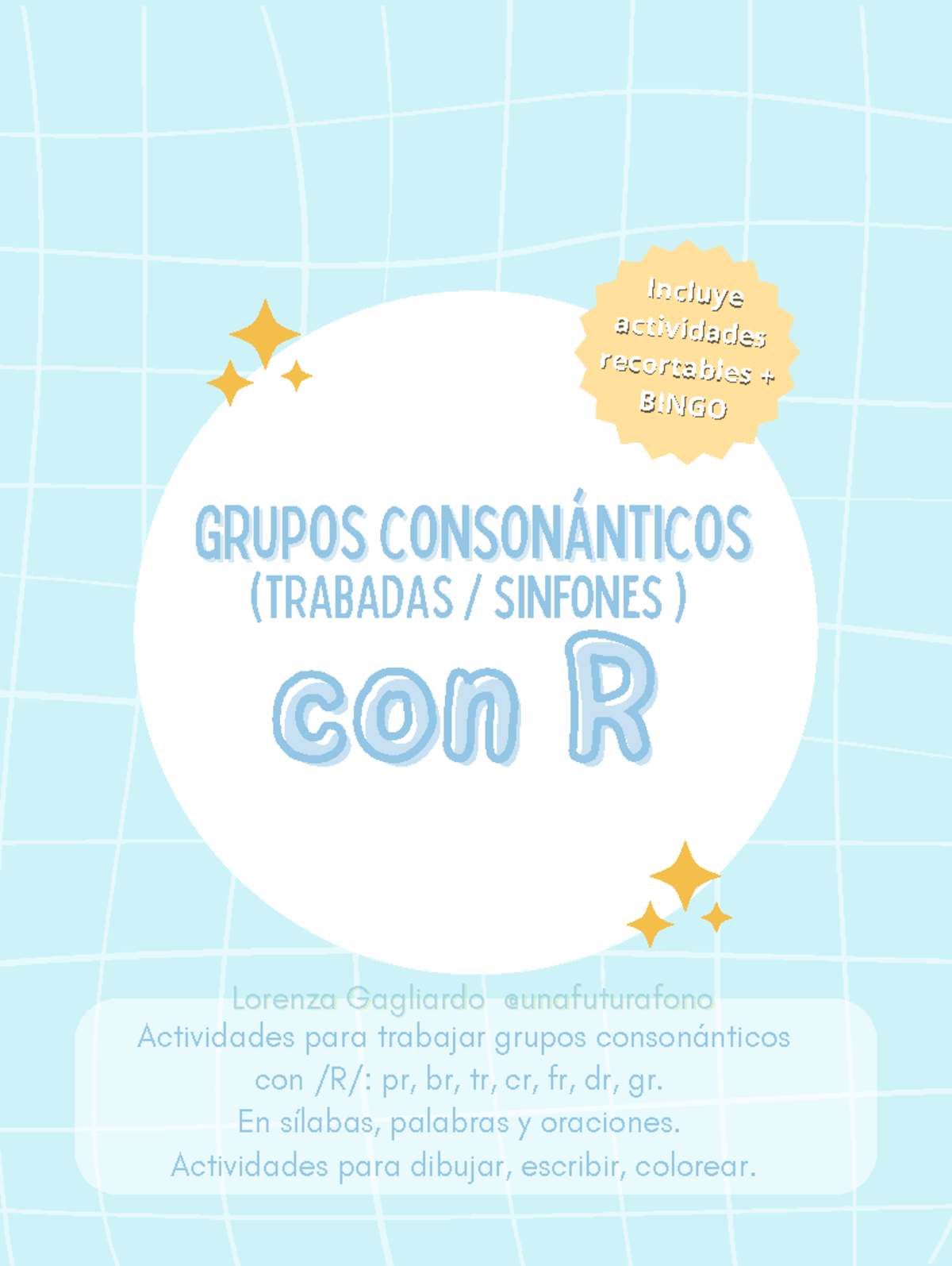 Grupos Consonanticos R - GRUPOS CONSONÁNTICOSGRUPOS CONSONÁNTICOS ...