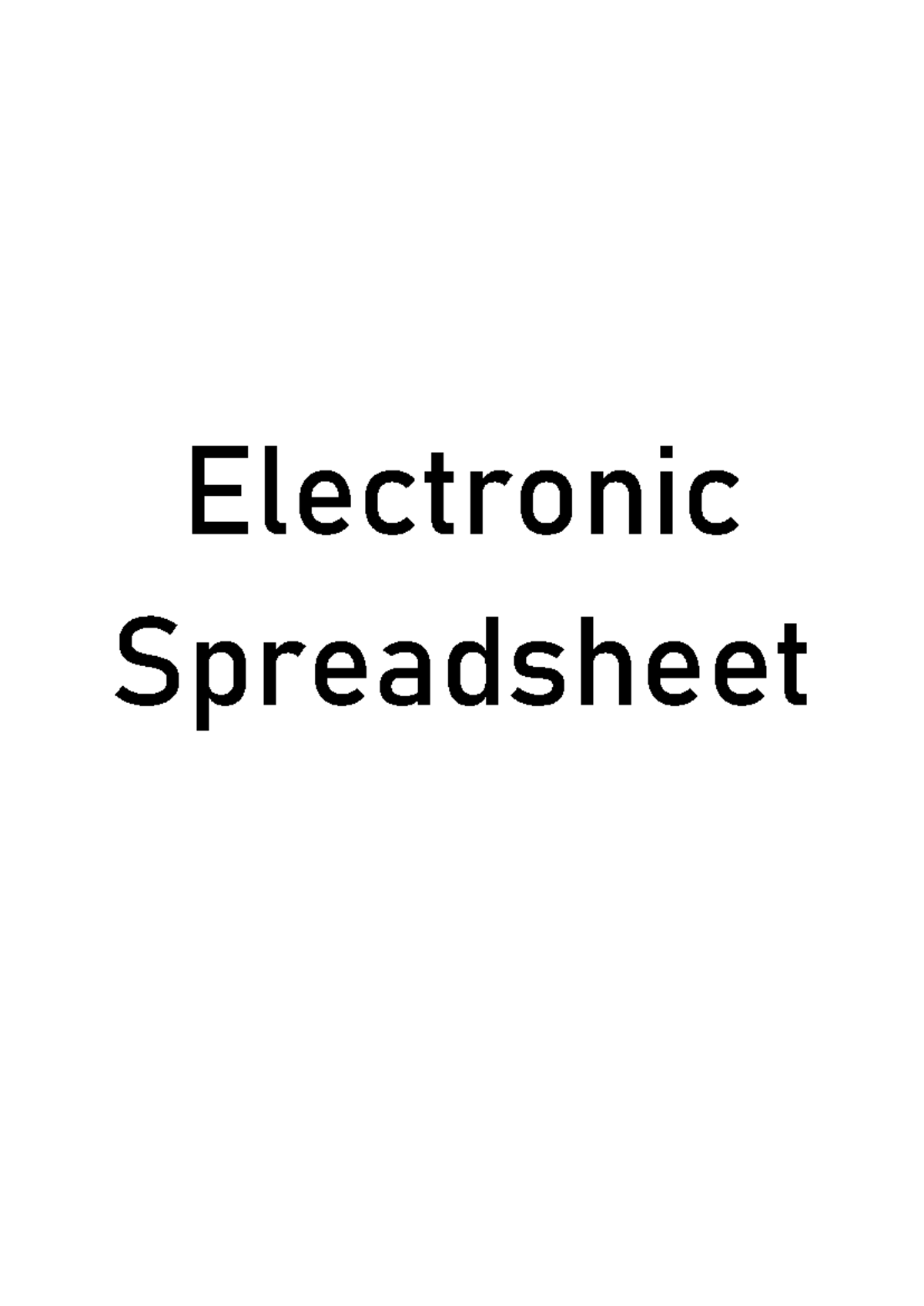 Practical File 10 Electronic Spreadsheet Program No 7 Applying Data