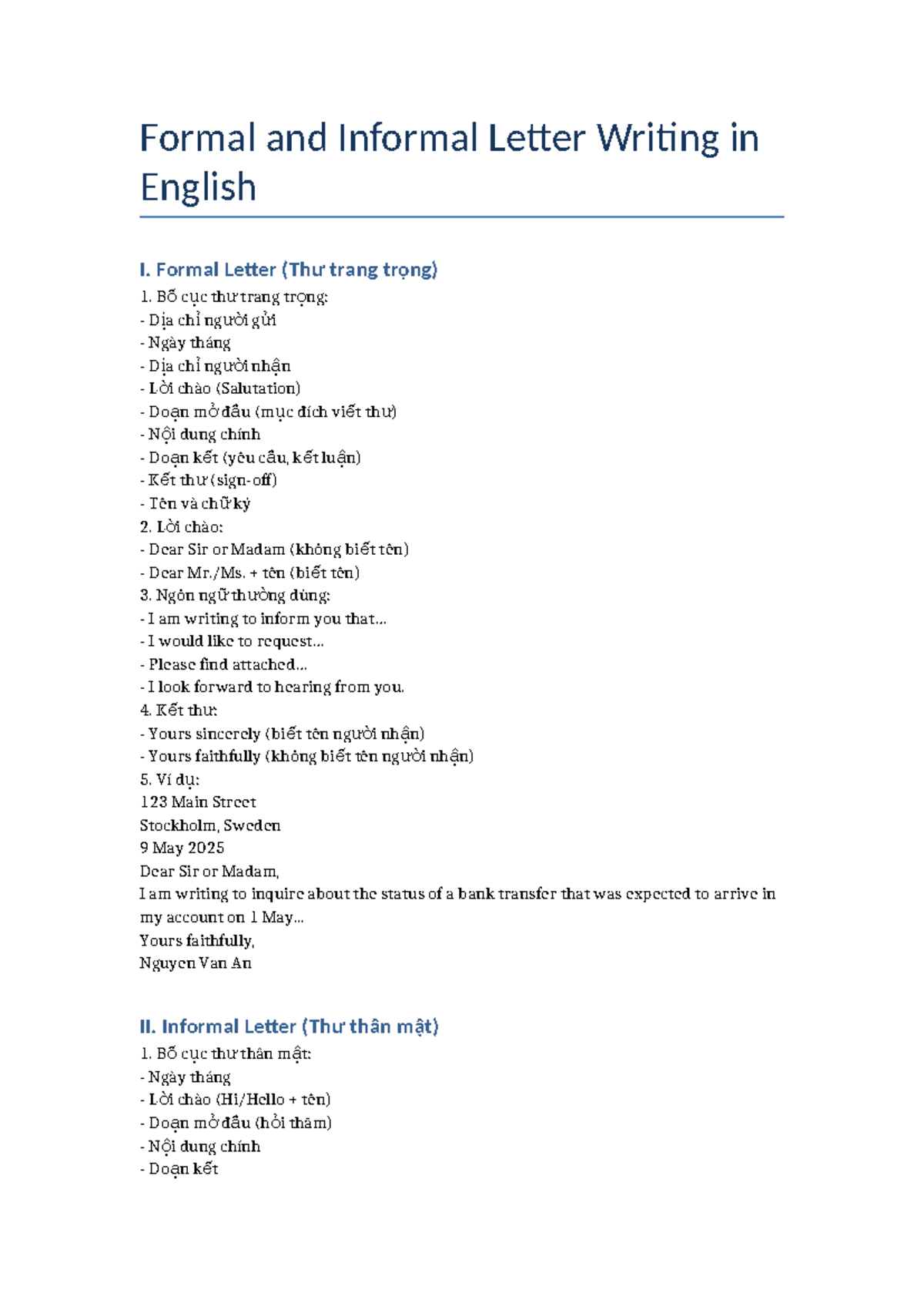 Formal vs Informal Letter Writing in English I: Structure & Examples ...