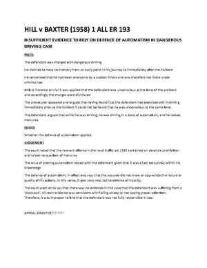 [Solved] Outline a case of an example of the postal rule applying ...