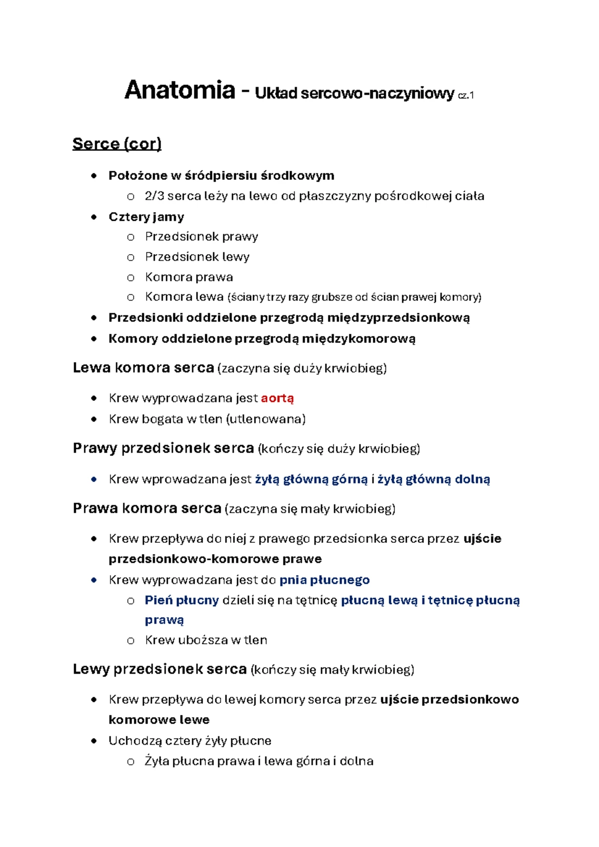 Osie, Płaszczyzny i Okolice Ciała Ludzkiego - Anatomia 101 - Studocu