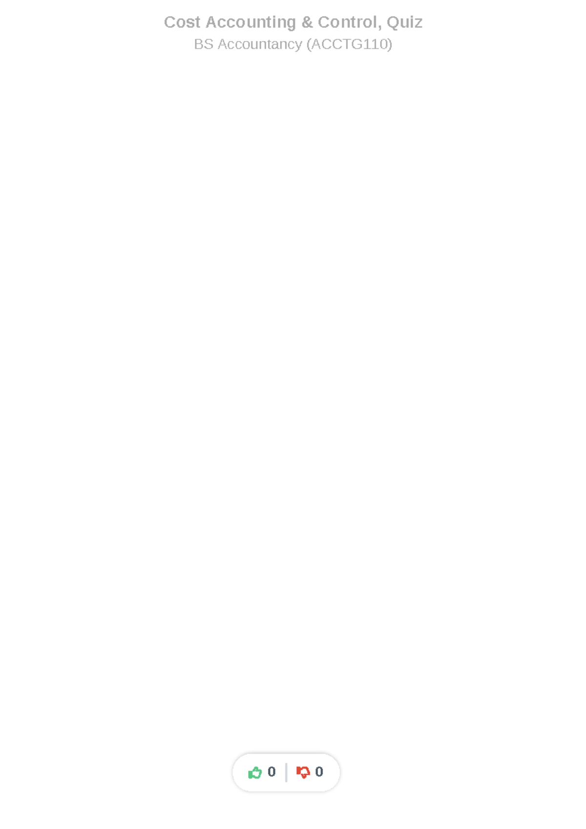 Cost-accounting-control-quiz compress - Cost Accounting & Control, Quiz ...